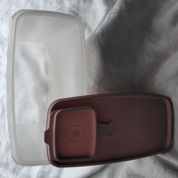 Tupperware | Kitchen | Tupperware Cereal Storage Container With Pink ...